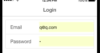 Programming Steps: 104 Ionic Creator Login Form