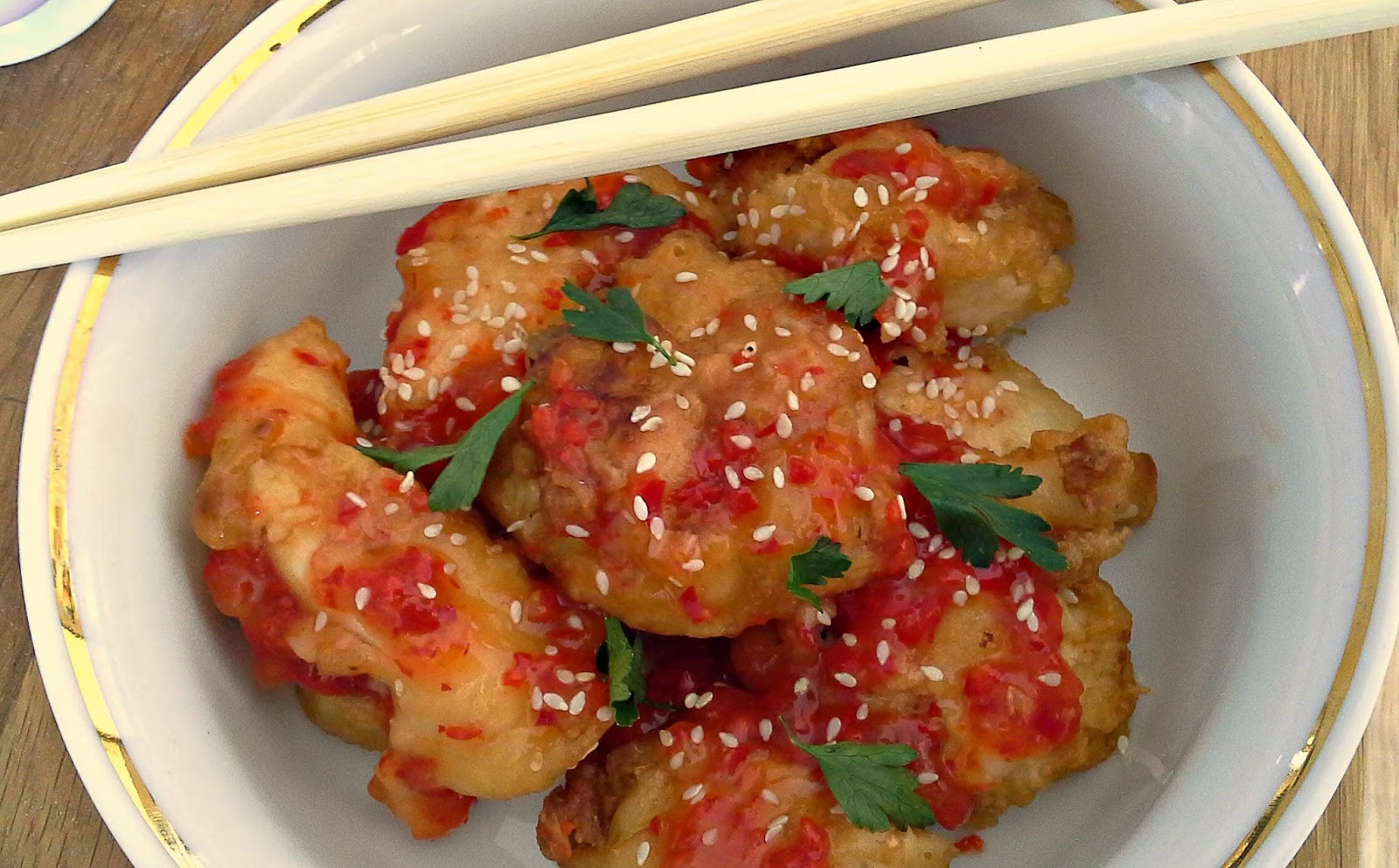 kulinarna rozmowa: Deep Fry Chilli Chicken/ Smażony Kurczak Chilli