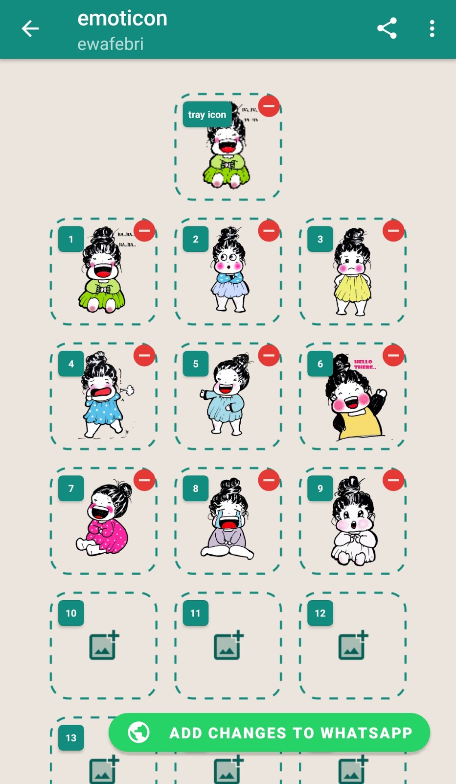 ART THERAPY IDEAS | CARA MENJADI CREATOR LINE STICKER