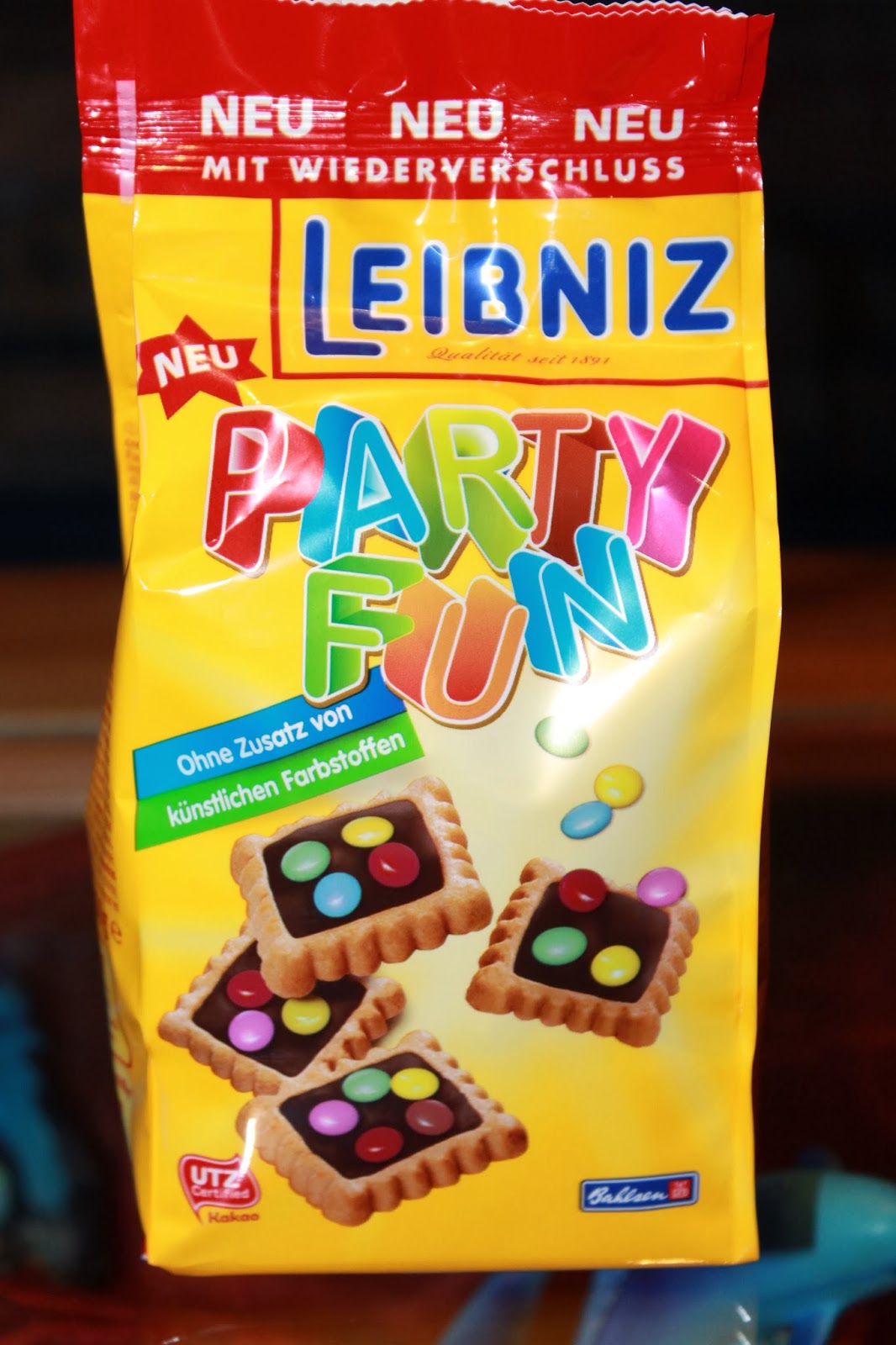 Mimmi´s Teststrecke: Leibniz Party Fun - Der Bunte-Laune-Keks
