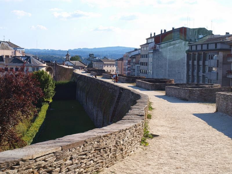 The Roman Walls of Lugo, Spain
