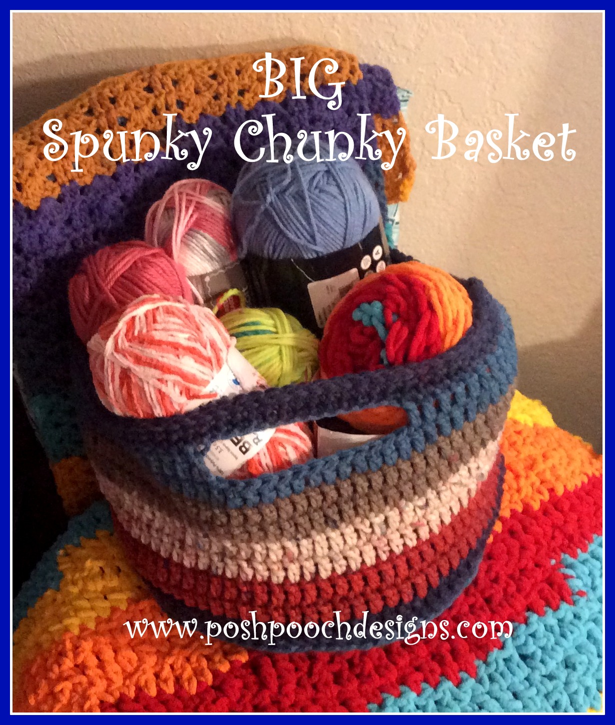 Posh Pooch Designs : BIG Spunky Chunky Basket | Posh Pooch Designs