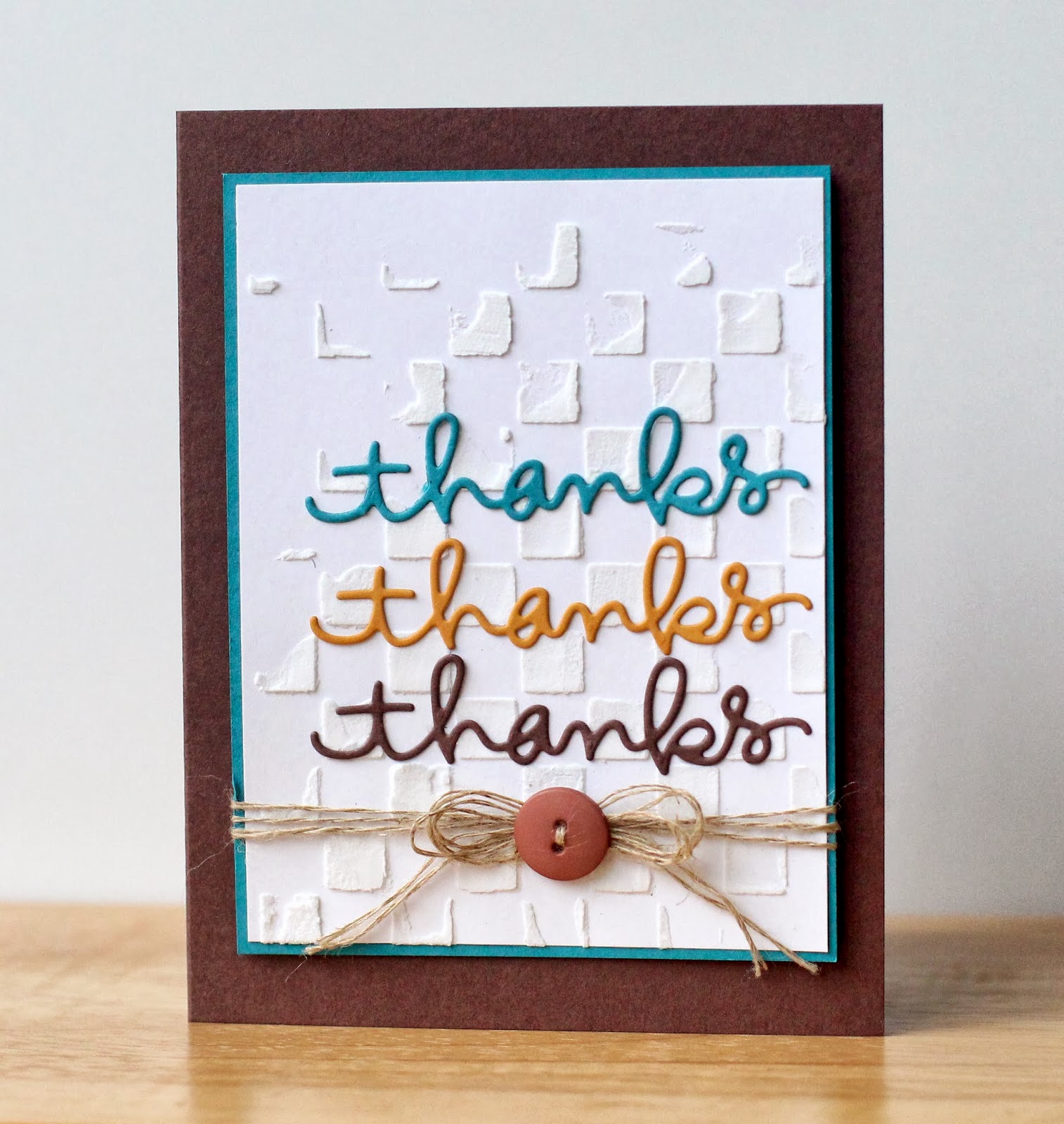 Deb's Card Buffet: Sunday Stamps Color Challenge