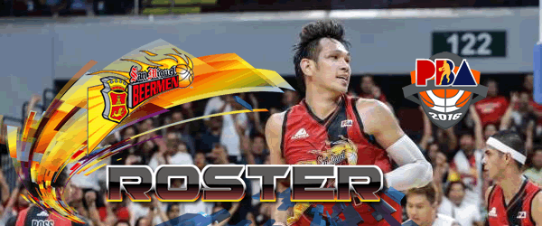 List of Players: San Miguel Beermen Roster 2016-2017 PBA Philippine Cup