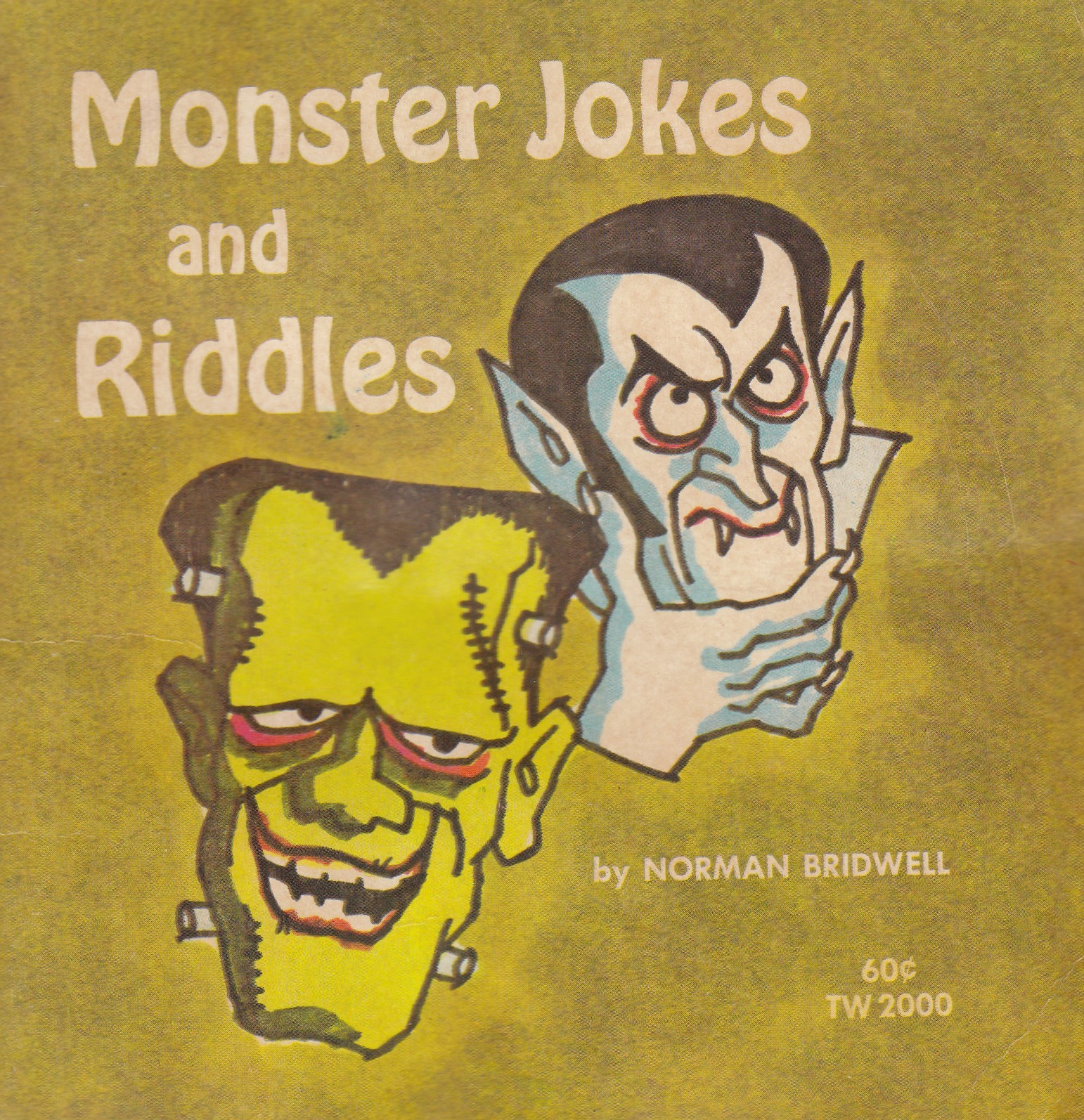 Mixed-Up Monster Club: "Monster Jokes and Riddles" by Norman Bridwell ...