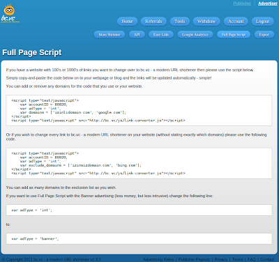 Bc.vc: Uno de los acortadores que más paga para las visitas desde ...