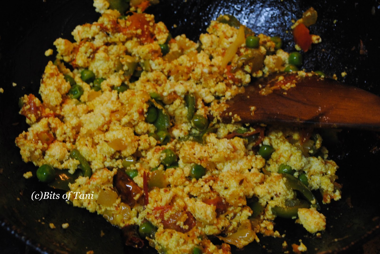 Bits Of Tani: Chena/Paneer Bhurji