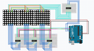 Tutorial Arduino Membuat Running Teks Dot Matrix 8x24 - TUTORIAl ...