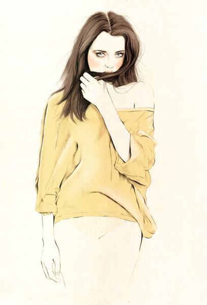 .: Kelly Thompson illustration