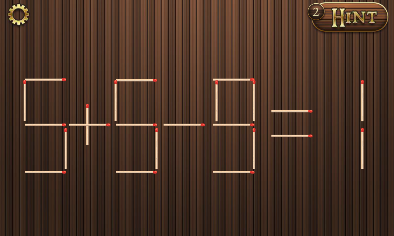 Math Puzzle With Sticks Level 22 Solution ~ Doors Geek