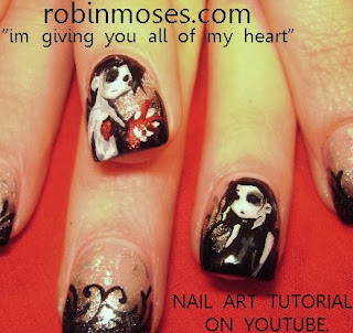 Nail Art by Robin Moses: "scary nails" "gore nails" "horror nails ...