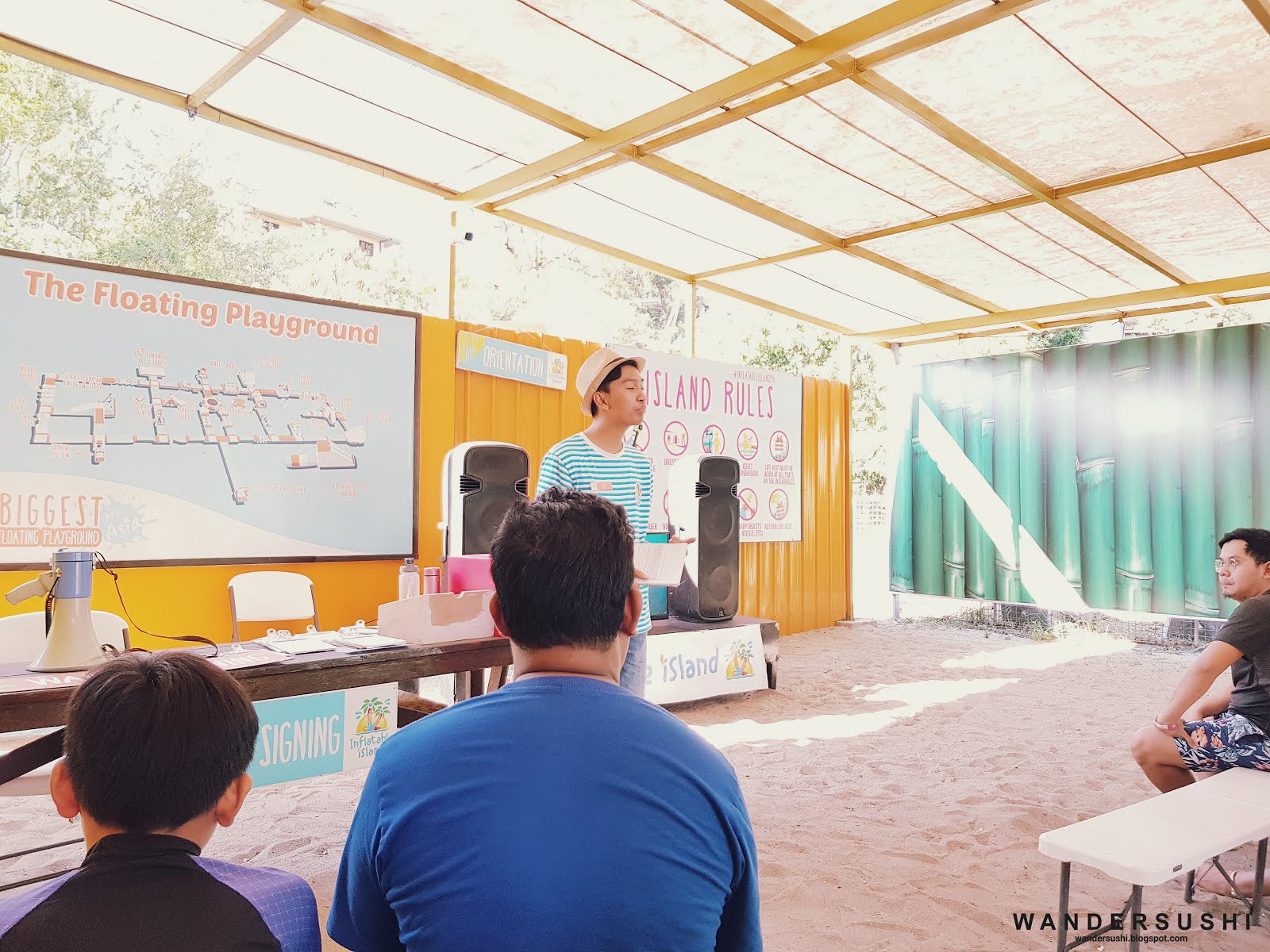 A Day Tour at Inflatable Island in Zambales - Lifestyle Blog by Sushmita