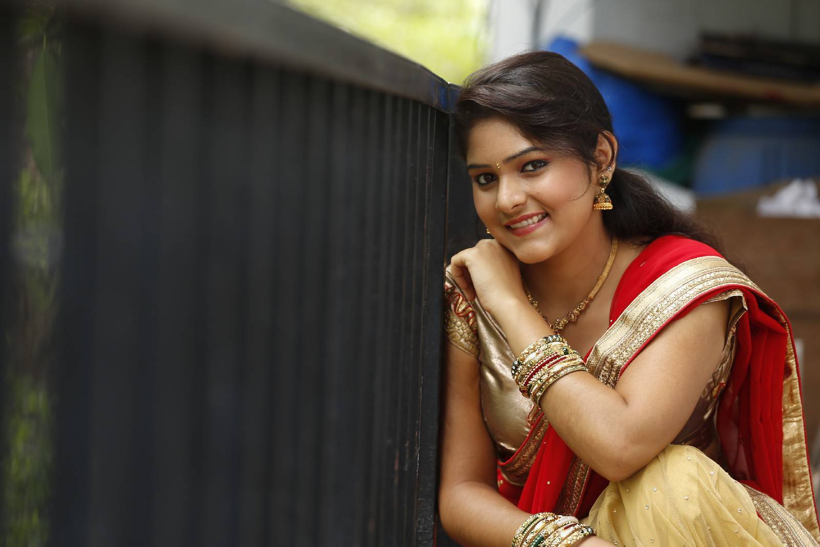 Haritha Tollywood Hot Model in Half Saree | HD Celebs Adda