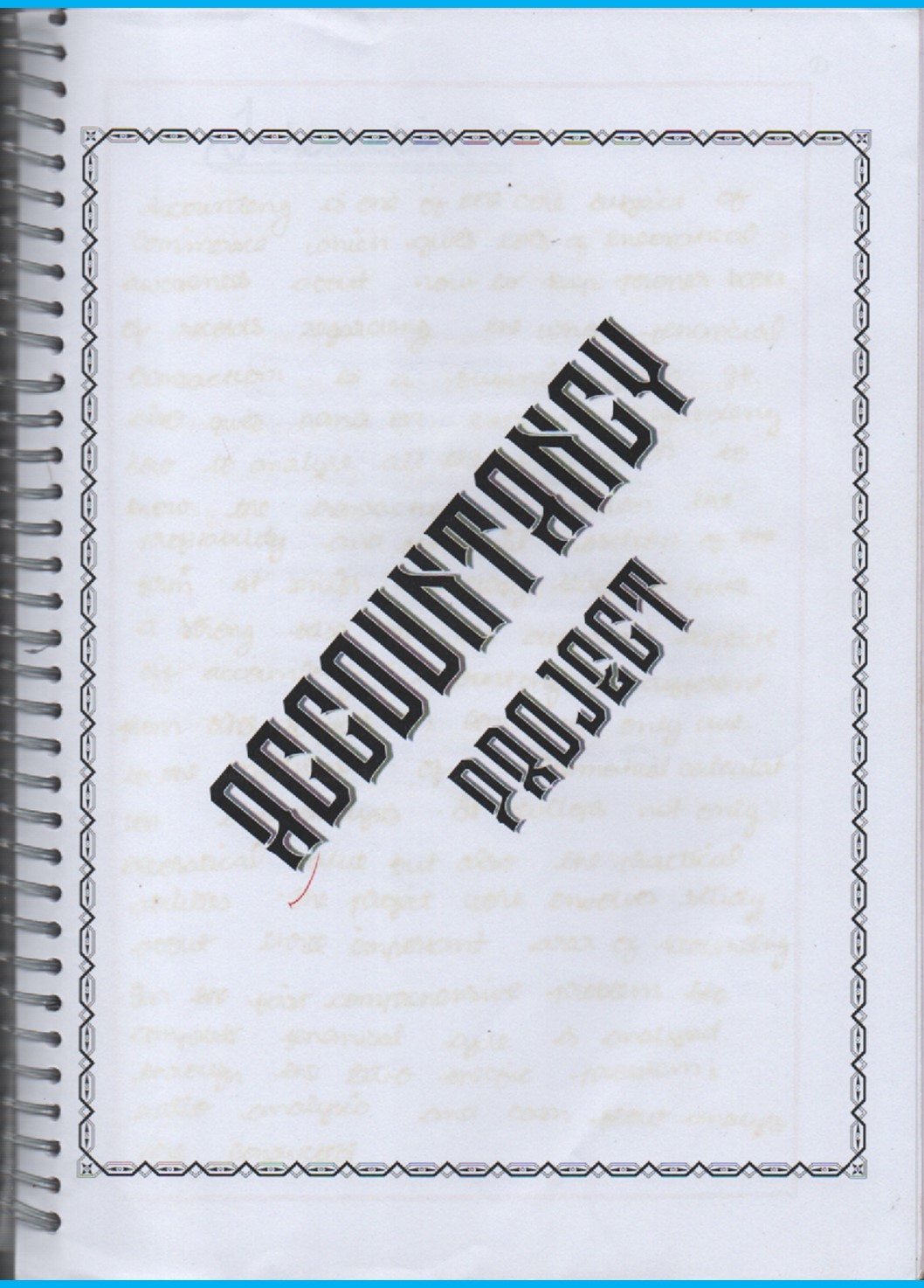 ADVANCED ACCOUNTANCY PROJECT: Accountancy Project for CBSE Class 12 ...