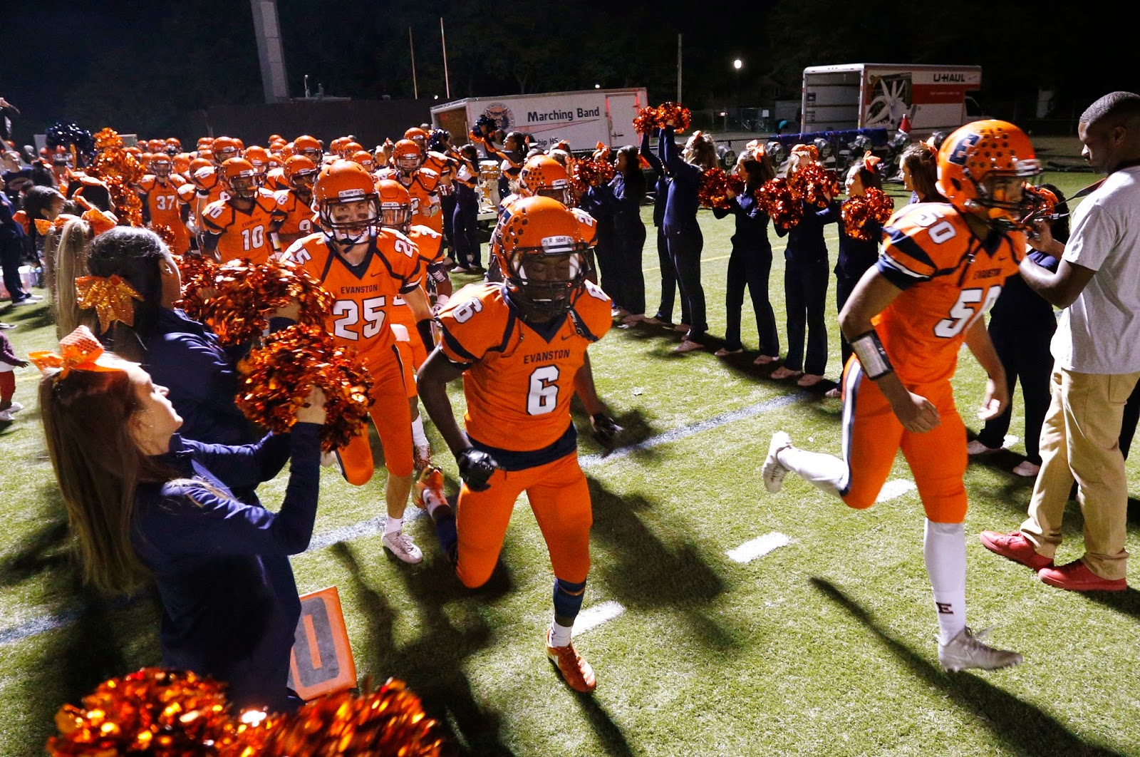 Mark Kodiak Ukena: IHSA Varsity Football: New Trier vs Evanston THS