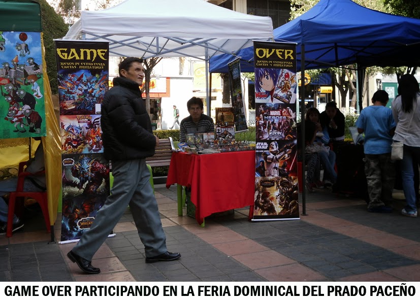 GAME OVER CLUB: GAME OVER DE FERIA EN EL PRADO PACEÑO...
