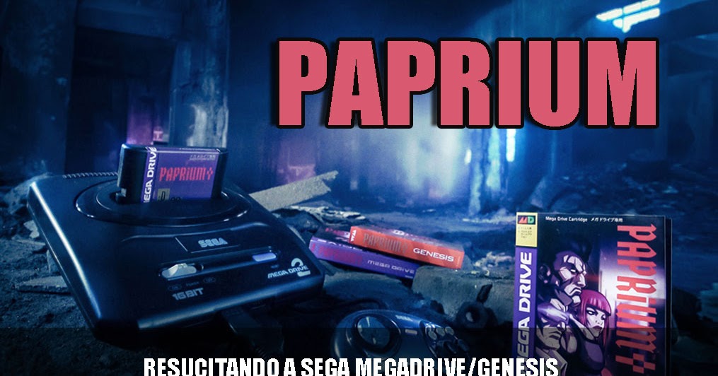 PAPRIUM RESUCITANDO SEGA GENESIS | Frecuency Concept Art Blog