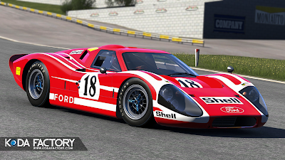 Koda Factory: FORD GT40 MKIV "Shell" #18 | pC.A.R.S.