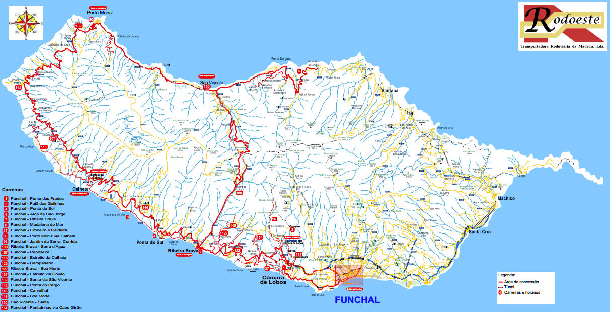 Krzysztof Gierak | Blog&Website: Madera i Funchal: Komunikacja miejska ...