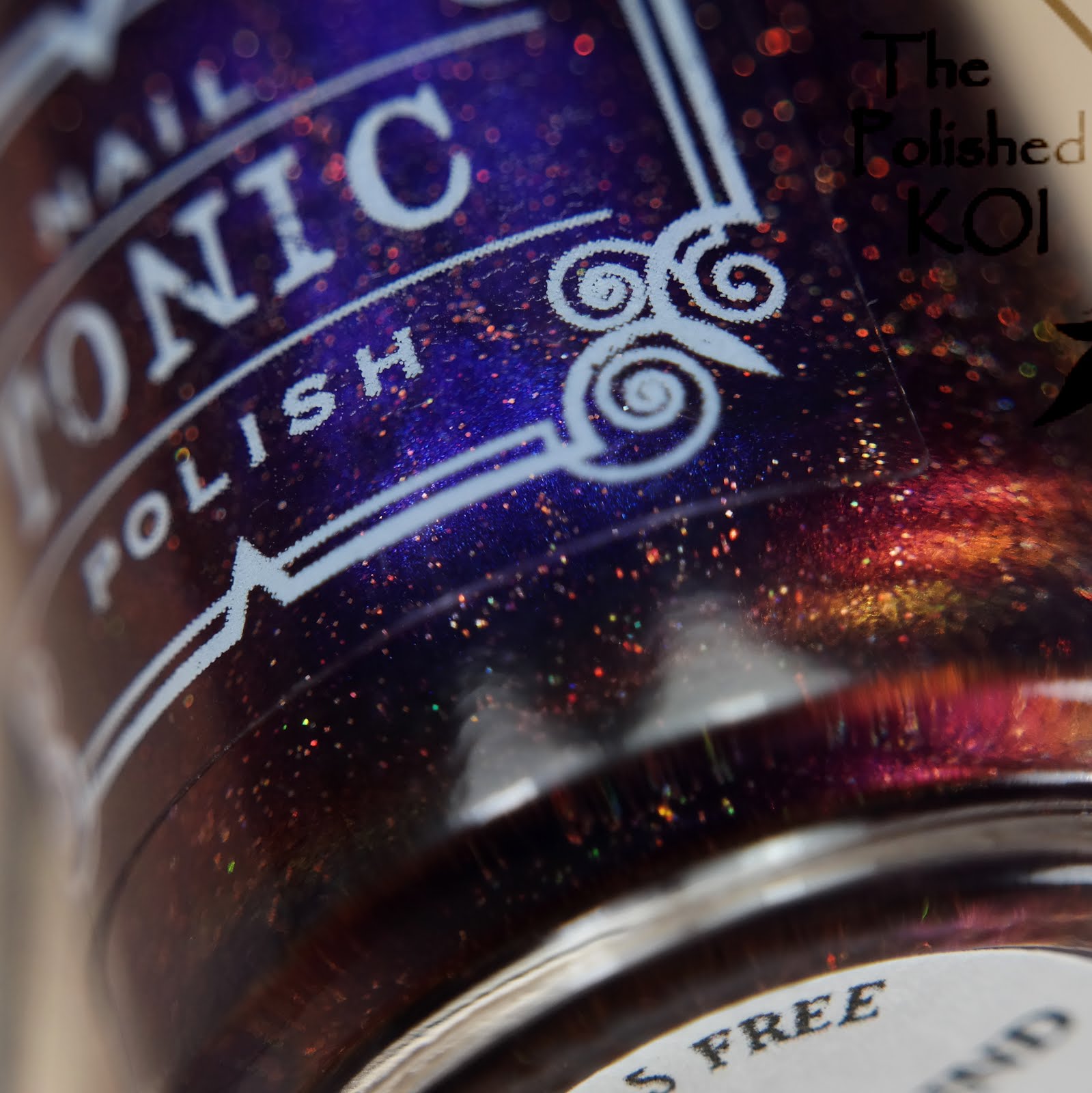 The Polished KOI: Swatch & Art: Tonic Polish - Spellbound