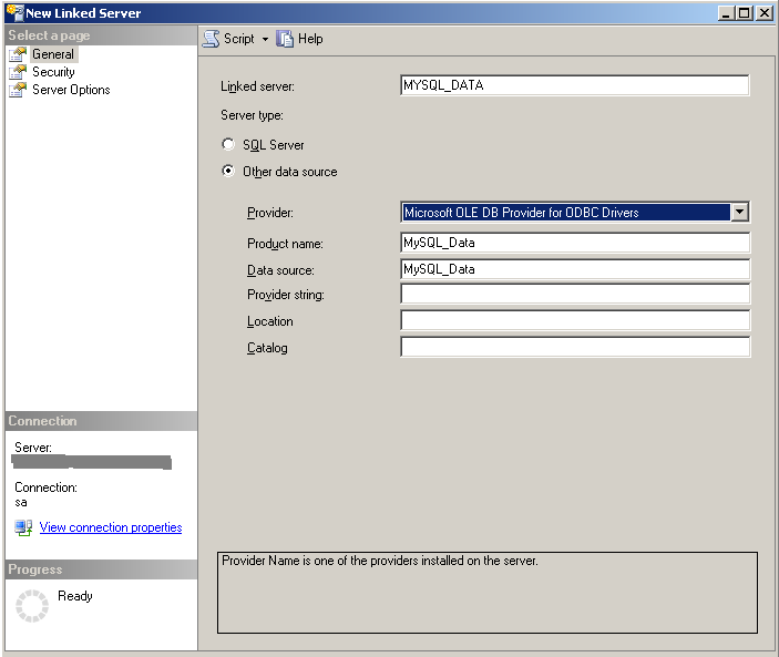 Programmer Collection Mssql Setup Sql Server Linked Server To Mysql