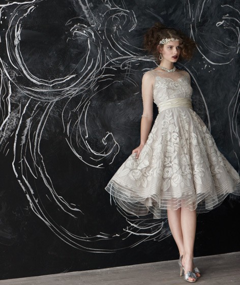 Wedding Ideas AU: Cocktail Style Wedding Dress