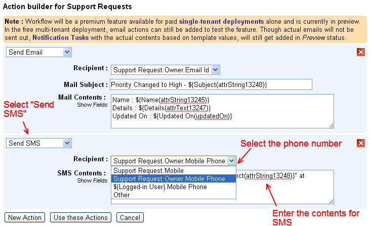 Ifreetools Blogs Twilio Integration Trigger Sms Messages From Your Online Database