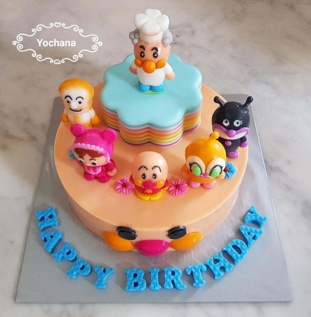 Yochana's Cake Delight! : Anpanman Jelly Cake
