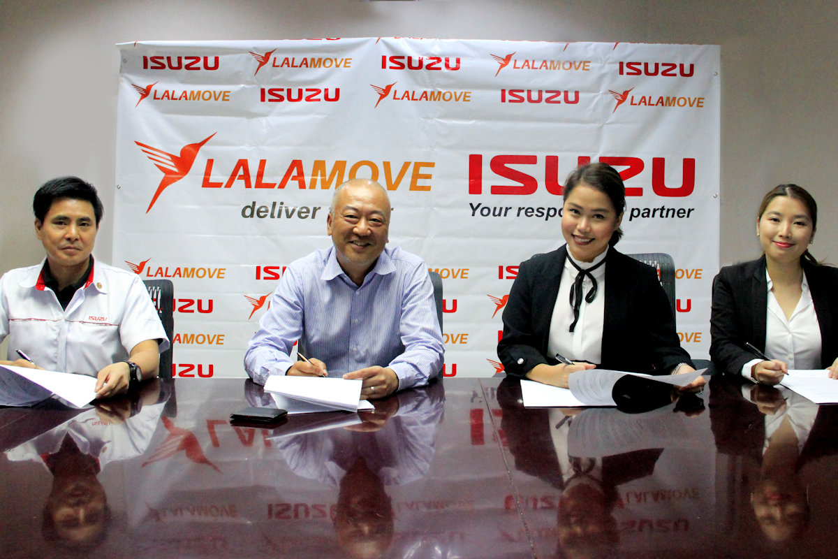 Lalamove Partners with Isuzu to Supply 4-Wheeled Delivery Vehicles ...