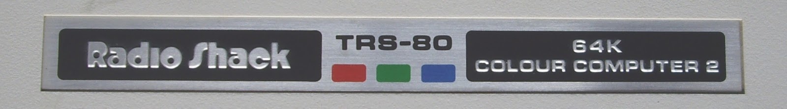 Retro Ordenadores Orty: Ordenador TRS-80 Color Computer 2 (Co-Co 2 ...