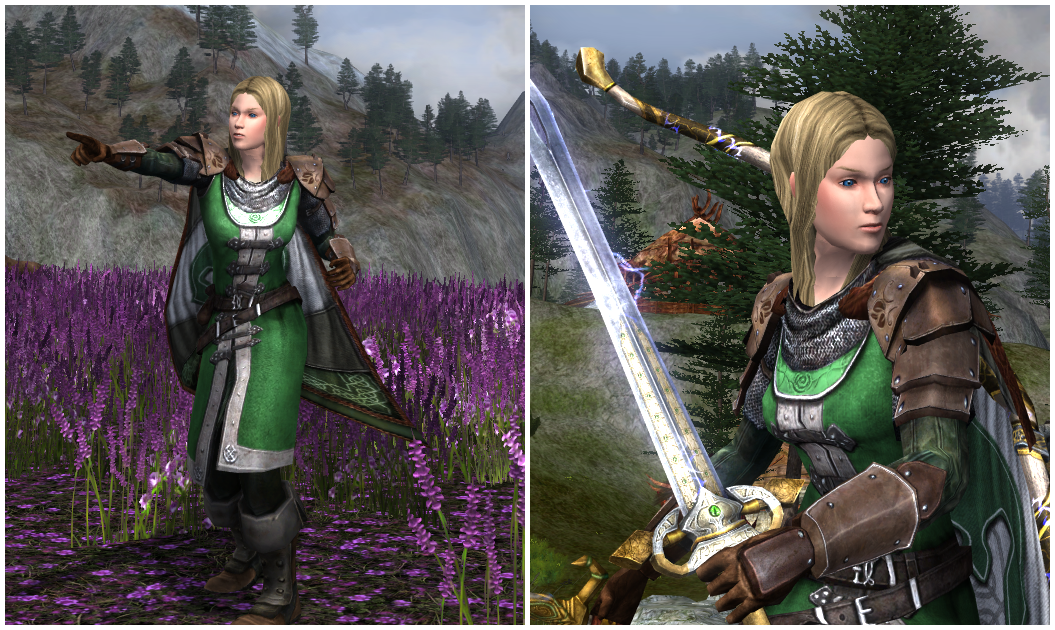 Material Middle-Earth: Advance Scout - Satella of Gladden