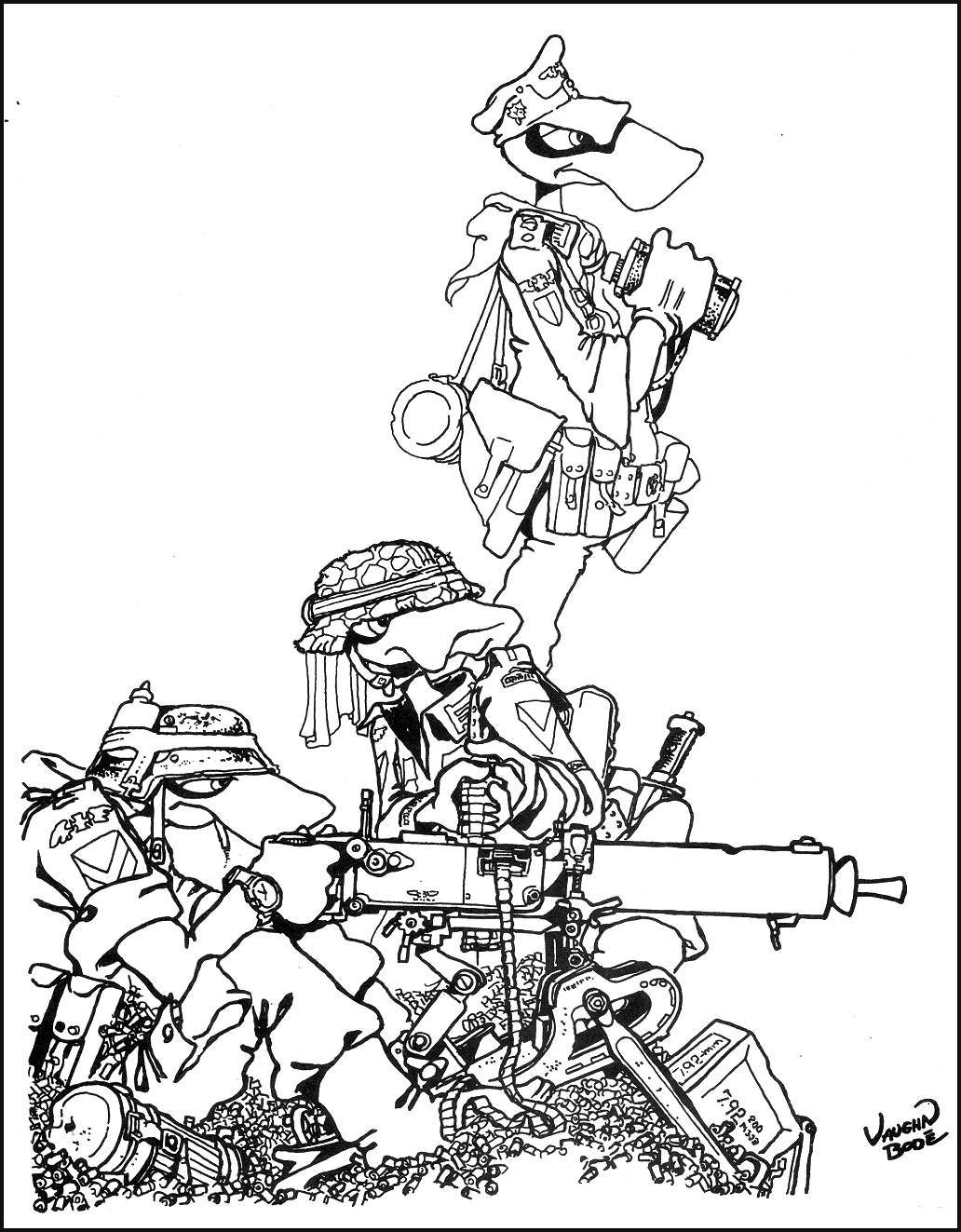 Cap'n's Comics: Some Vaughn Bode