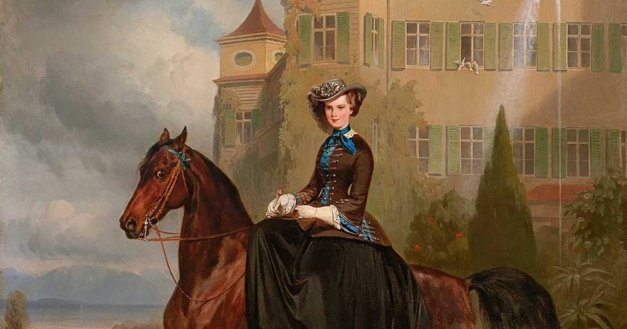 Il mondo di Sissi: Il quadro di Sissi a cavallo venduto per 1,5 milioni