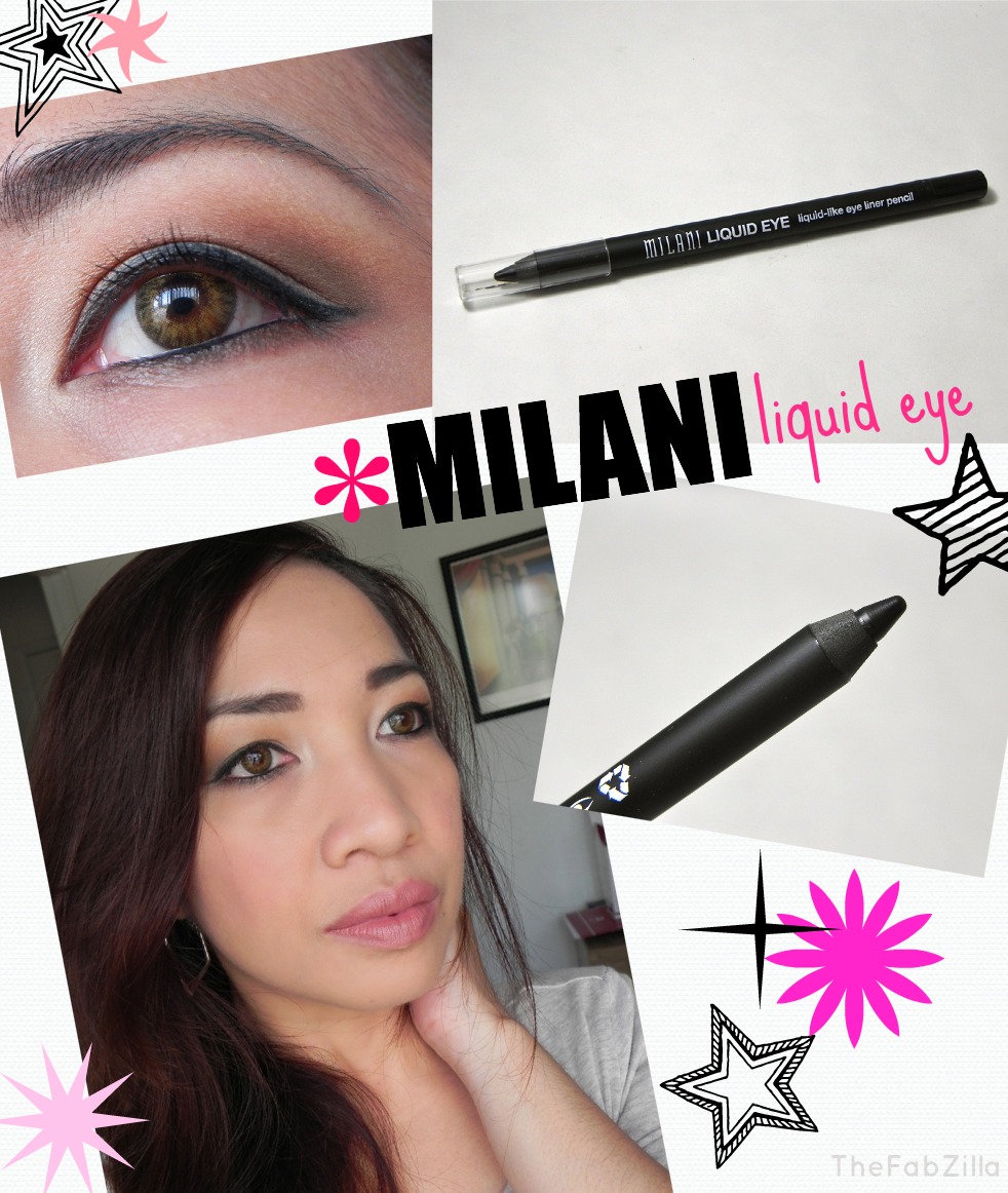 Got My Eyes on Milani Liquid Eye Liquid - Like Eye Liner Pencil ...