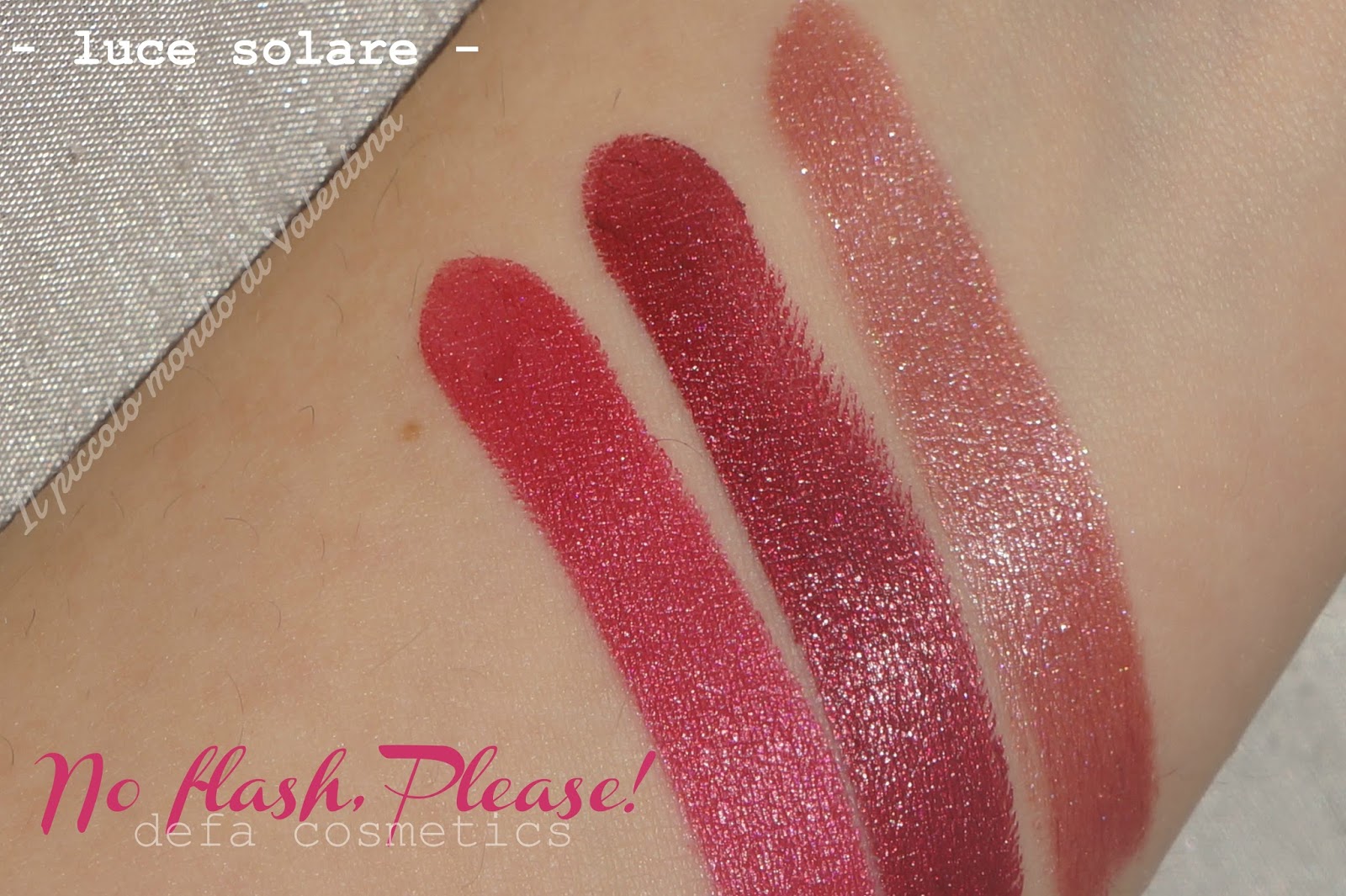 Il piccolo mondo di Valentina.: NO FLASH, PLEASE! - MakeUp Collection F ...