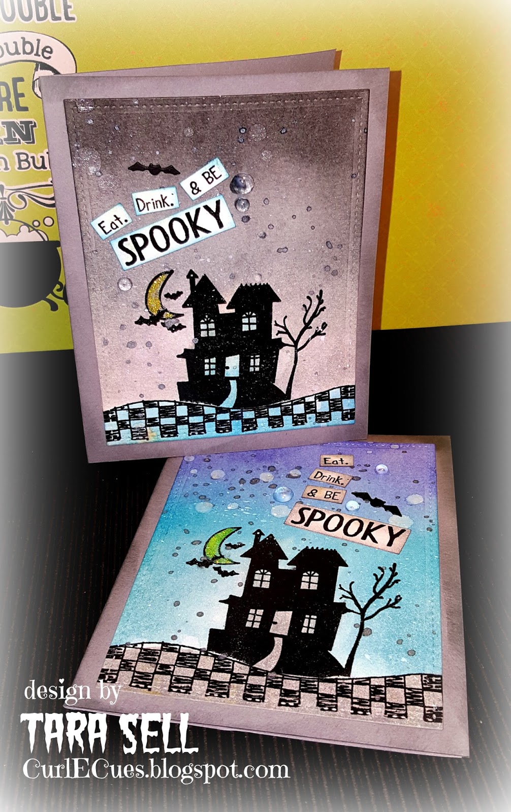 VIDEO: Handmade Halloween: Day 2 ~ Spooky Card Set Using the MISTI ...