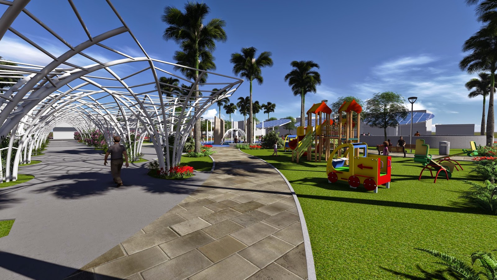 José Pincay Molestina (3D y animación): Diseño de un parque