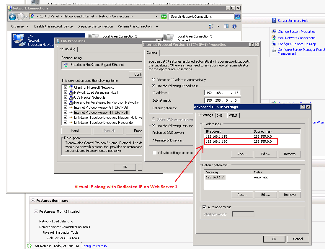 Windows Network Load Balancing (NLB)