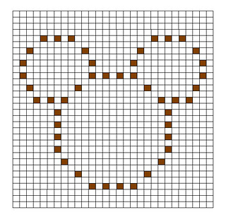 Crochet Bobble Stitch: Mickey Mouse