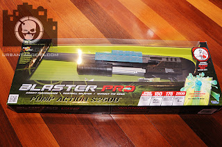 Urban Taggers.: Blaster Pro Pump Action S2500: Up close and personal