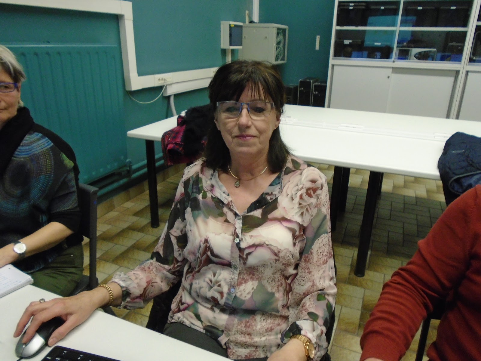 Bindingsleer voor de weverij: klasfoto's