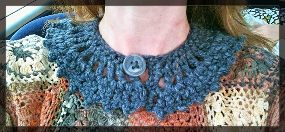 - Sécotine -: Un col en crochet express : tuto pour Quizette