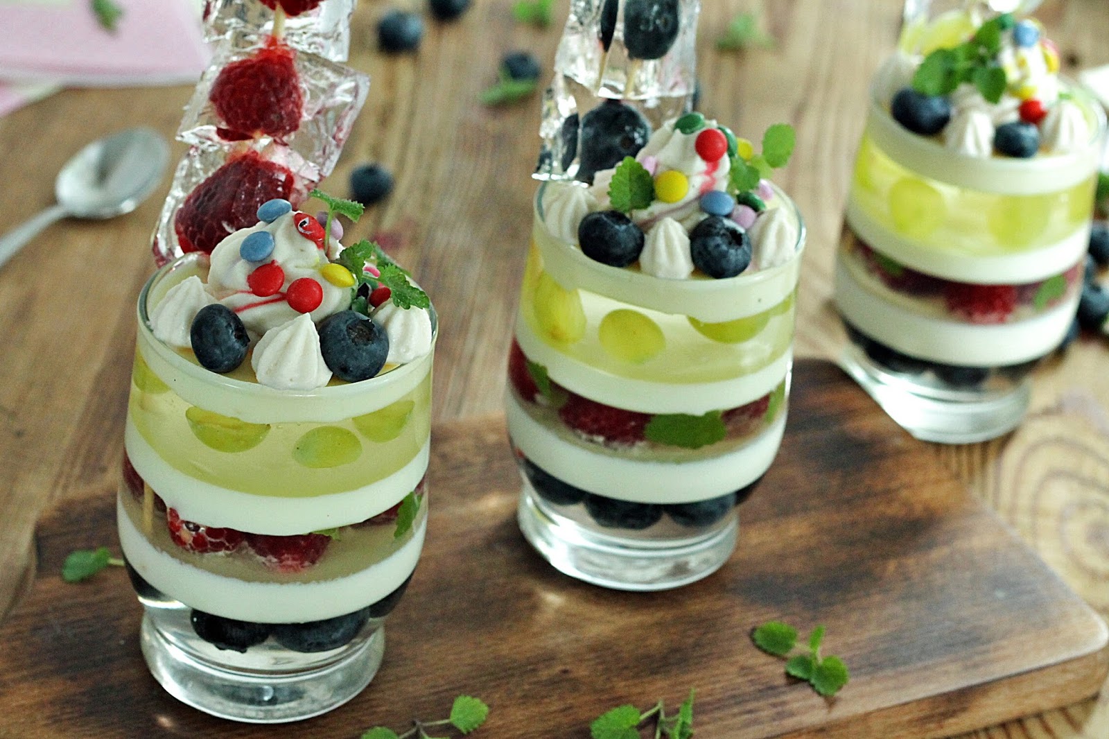 wesoła kuchnia: Desery przezroczyste