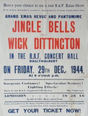 RAF Ballyhalbert Christmas Pantomime, 1944 | Bloggin fae the 'Burn ...