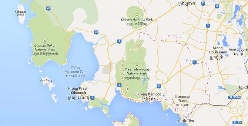 Travelling in Cambodia: Experience in Kampot Province