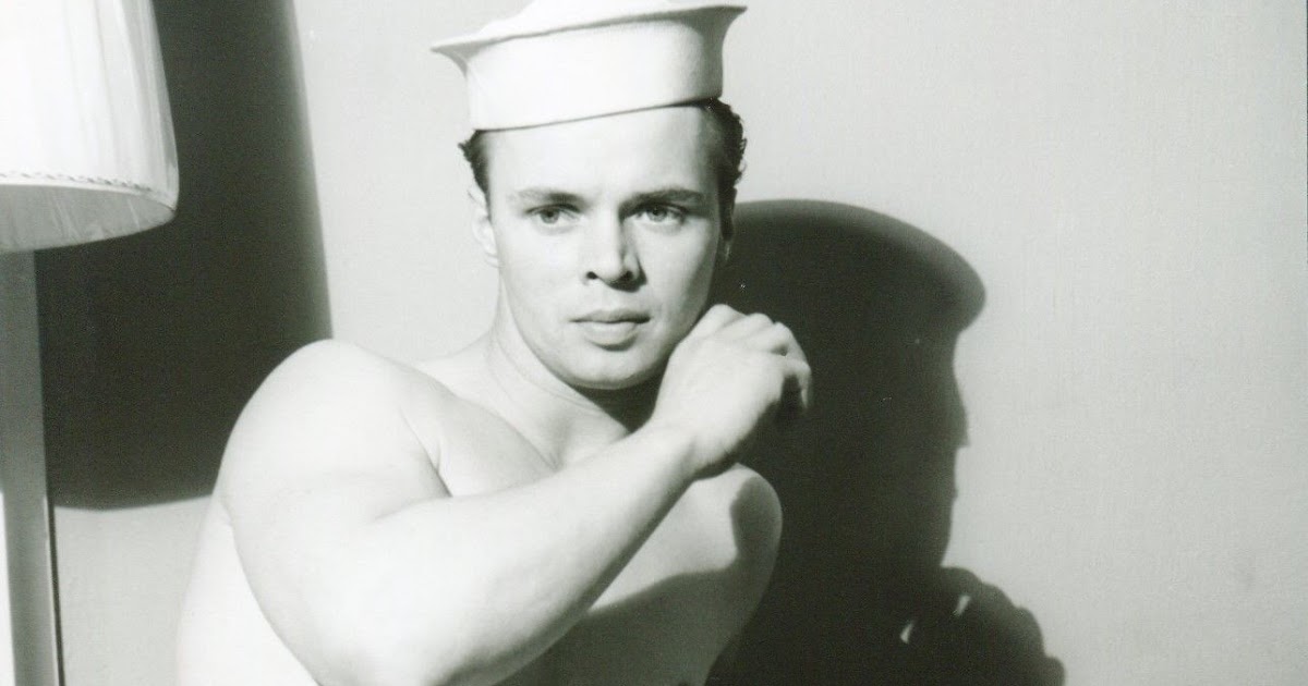 Male Models Vintage Beefcake: Chuck Hall Photographed by Pat Milo