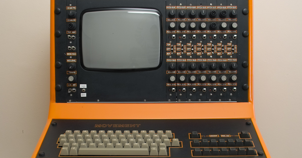 Data Deluge: 1981 Vintage Drum Machine