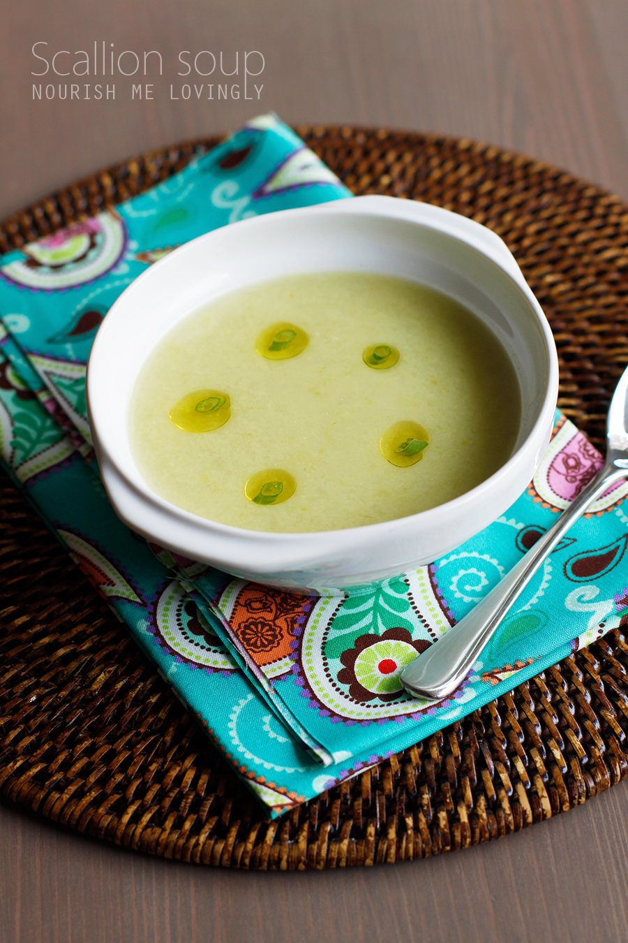 Nourish me lovingly: Scallion soup (GAPS)