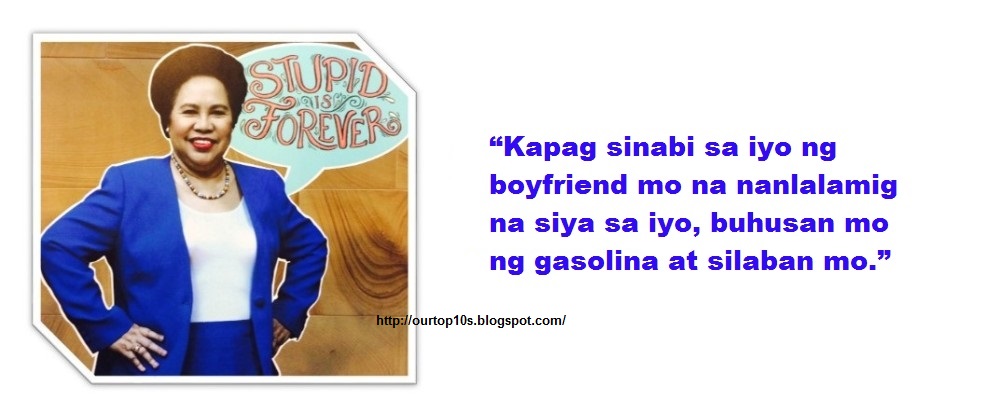 To Commemorate Senator Miriam Defensor-Santigo's Death, Here is OUR TOP ...