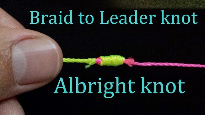How to tie Fishing Knots?: Albright Knot | Instructions and analysis of ...